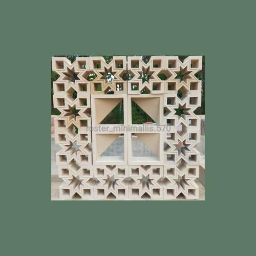 Jual roster minimalis motif bintang - Putih - Kota Depok - Roster ...