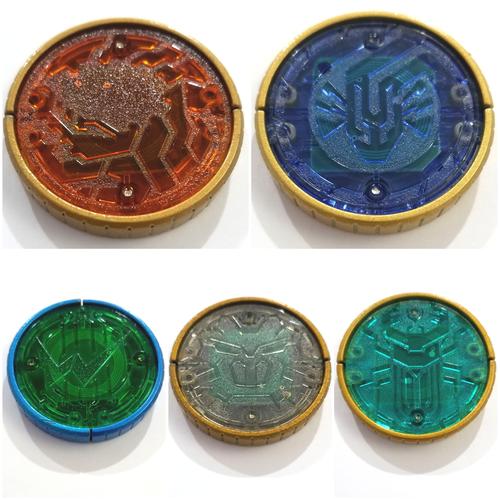 Promo Kamen Rider OOO Wani Kuwagata Gorilla Denki Unagi Cyclone Medal ...