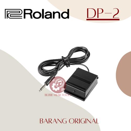 Jual Pedal Sustain Roland DP2 Damper Pedal Foot swith keyboard DP 2 ...