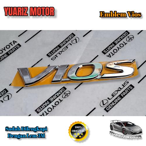 Jual LOGO EMBLEM TULISAN VIOS ORIGINAL / EMBLEM LOGO TULISAN VIOS ...