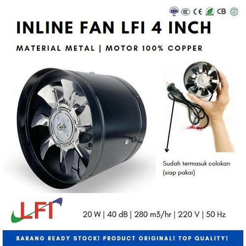 Jual Duct pipe booster inline fan 4 inch - Kota Surabaya - wili23 ...