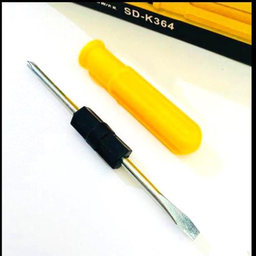 Jual 2in1 Obeng mini screwdriver Plus Minus untuk DIY project robotics ...