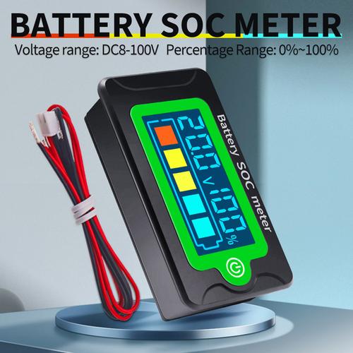Jual battery capacity soc meter kapasitas baterai meter baterai ...