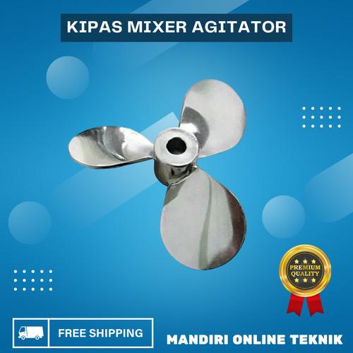 Jual Impeller Mixer Agitator Three Blade Stainless Steel SS304 ...