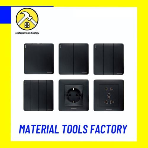 Jual ARCHITECH INFINITY A63 BLACK SAKLAR STOP KONTAK FRAME - INBOWDUS HITAM - Kota Depok ...