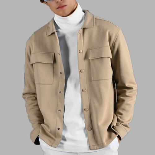 Promo Jaket Shacket Pria Shacket Jacket Cowok Formal Casual Fleece ...