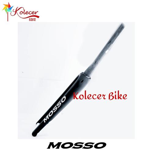 Jual Mosso 730 GVL Fork Rigid Gravel Tapper Full Carbon Disk TA Black ...