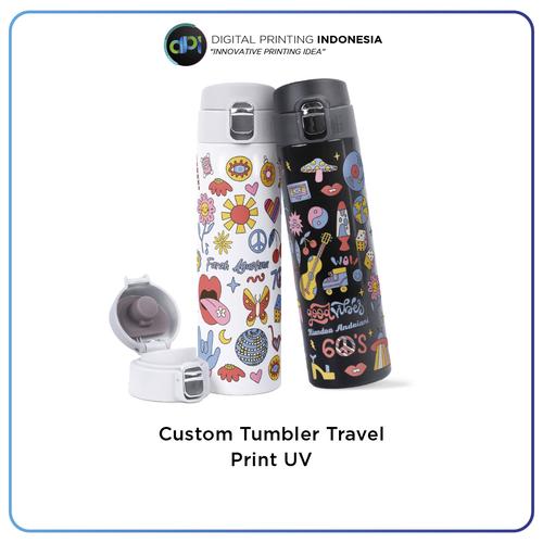 Jual Tumbler Travel Custom Print Botol Minum Termos - Tumbler Travel ...