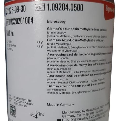 Jual GIEMSA 500 ML MERCK - Kab. Sidoarjo - Bima Putra_NEW | Tokopedia