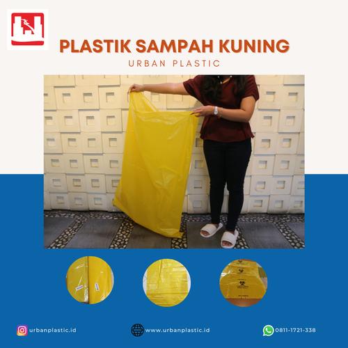 Jual Kantong Sampah Medis Kuning Ukuran 60 x 100 - Urban Plastic ...