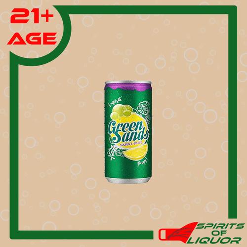Jual Green Sands Slim Grape Lemon can/kaleng (1 dus isi 24 kaleng ...
