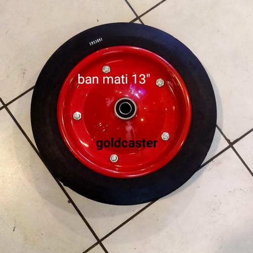 Jual Roda gerobak pasir Ban Mati 13 inch model ban artco - Jakarta ...