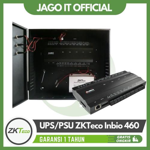 Jual Panel Akses Kontrol ZKTeco Inbio 460 + Box + PSU Power Supply ...