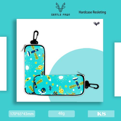 Jual Box / Tempat Kacamata Soft Case Resleting Motif Anak Lucu Keren K8 ...
