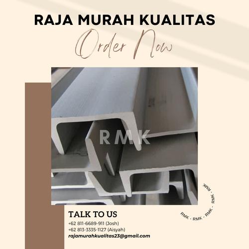 Jual BESI UNP 50 / UNP 65 / UNP 75 / UNP 80 / UNP 100 / UNP 120 - UNP ...