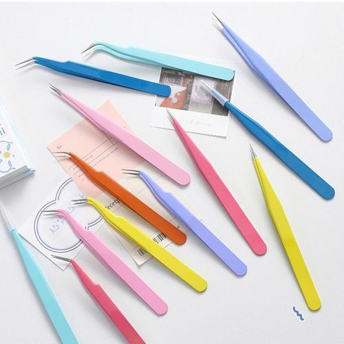 Jual SATUAN Deco Stiker Pinset Warna Pastel Sticker Aesthetic Unboxing ...