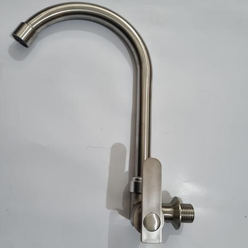 Jual PROMO Kran sink pipa stainless dari tembok / Kran sink tembok pipa ...