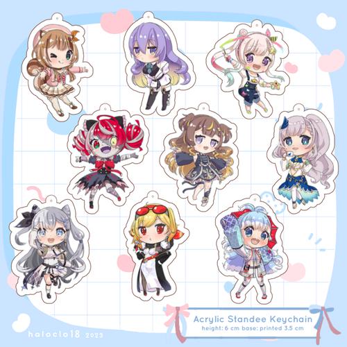 Jual Hololive ID Acrylic Keychain Standee + Sticker Set - Jakarta Barat ...