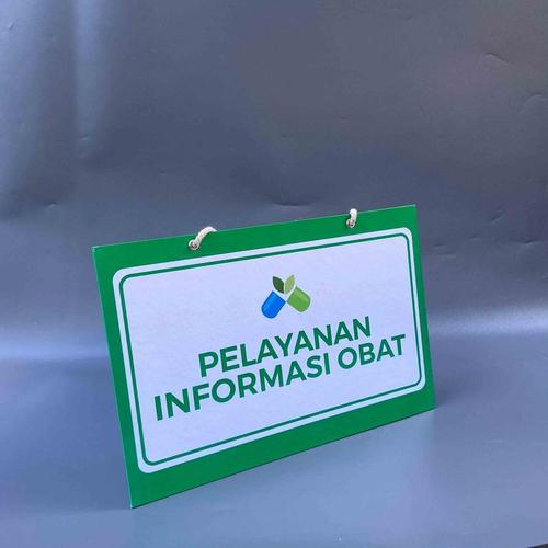 Jual Hard Poster pelayanan Informasi Obat, Poster PIO, Poster nama ...