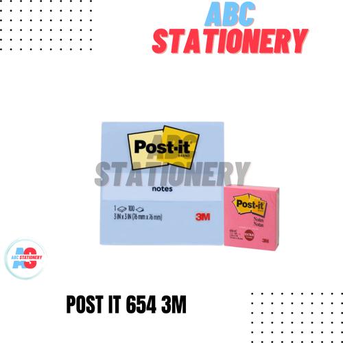 Jual Post it 654 3M warna warni PROMO terbatas! - cloud blue - Jakarta ...