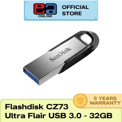Promo Sandisk Flashdisk 32GB Ultra Flair CZ73 USB 3.0 - Jakarta Barat - EAONLINE | Tokopedia