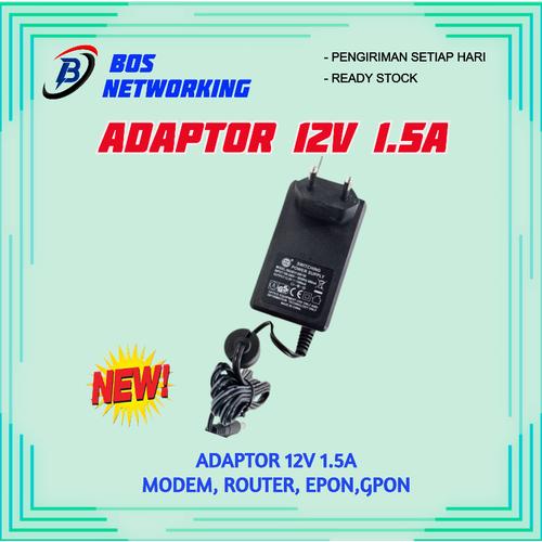 Jual Adaptor 12 V-1,5 A Power Supply untuk Cctv Router Tv Digital - Kab ...