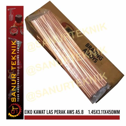 Jual EIKO Silver Brazing Rod Kawat Las Perak AWS A5.8 1.45 x 3.11 x 450 ...