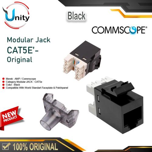 Jual Modular Jack Untuk Networking RJ45 CAT5e AMP Commscope Original ...