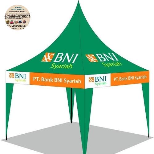 Jual Tenda kerucut promosi event sablon | variasi ukuran - 5x5 mtr ...