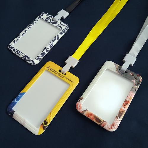 Jual Photocard Holder ID Card Holder Custom Print Logo Design Sendiri ...