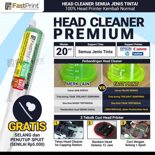 Jual Head Cleaner Premium Pembersih Head Printer 20ML - Kota Makassar ...