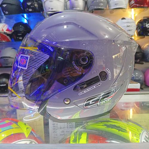 Jual HELM G2 OPTIMAX SOLID GUNMETAL/HALF FACE - MRJ ABU" DOF, M - Kab ...
