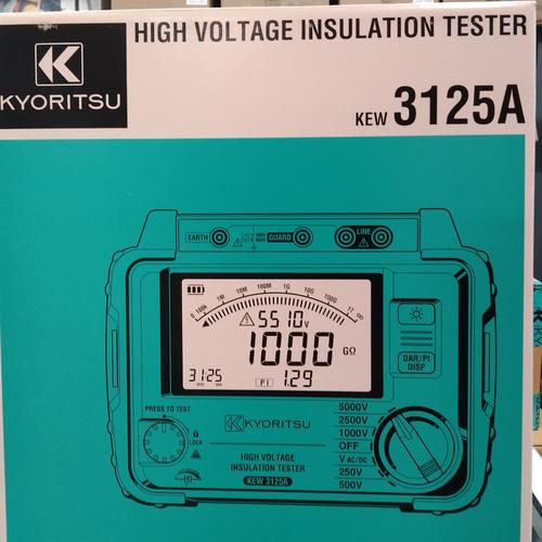 Jual Kyoritsu KEW 3125A Digital High Voltage Insulation Tester - Kota ...