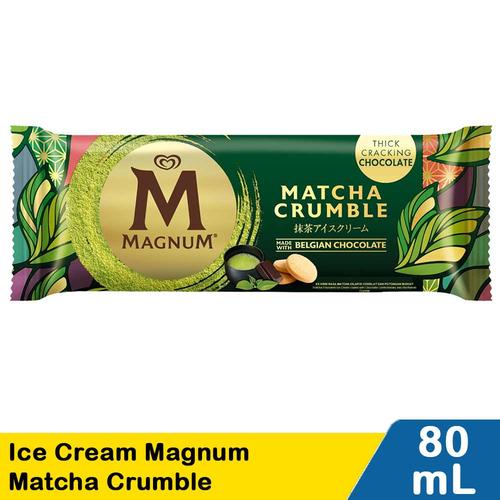 Jual (ICE CREAM) MAGNUM MATCHA CRUMBLE 80GR (GRAB/GOJEK ONLY) - Jakarta ...