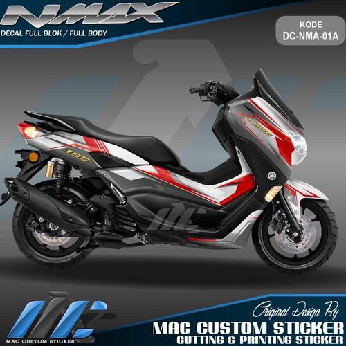 Jual Decal Nmax New - Stiker Full Blok Nmax 2020 2021 2022 - Dc Nma 01 ...