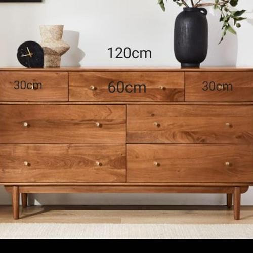 Jual meja cabinet laci, bufet cabinet laci minimalis kayu jati - Kab ...