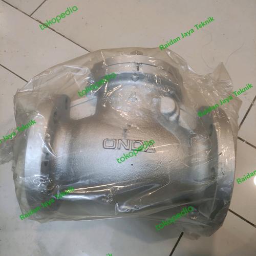 Jual Swing Check Valve Cast iron JIS10K 4" inch DN65 Onda Original ...