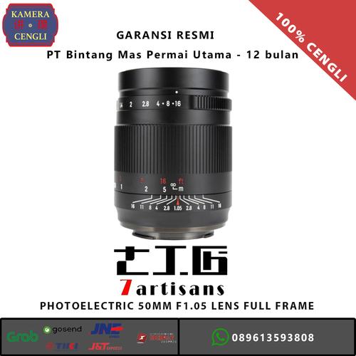 Jual 7artisans Photoelectric 50mm f1.05 Lens Full Frame 50mm f1/05 ...
