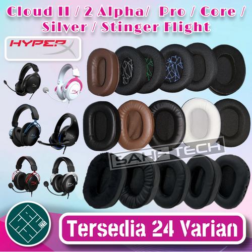 Jual Bantalan Busa HyperX Cloud Alpha Pro Core Silver Stinger Flight Earpad - Airweave Mesh ...
