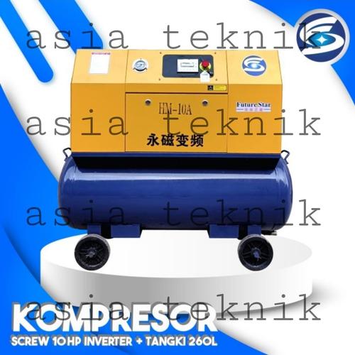 Jual Future Star Kompresor Angin Screw 10 HP Inverter 2 in 1 - Jakarta ...