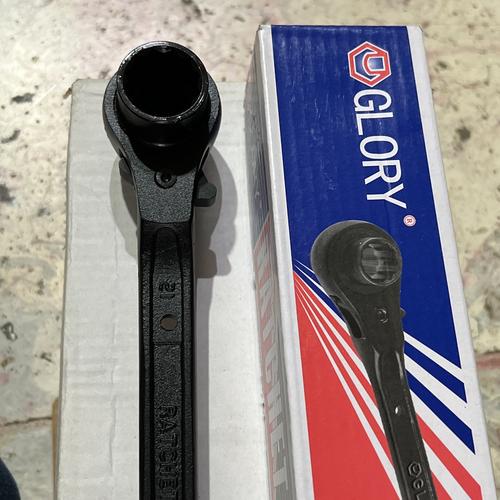 Jual Kunci Scaffolding / Double Socket Ratchet Wrench 17x21 Glory ...