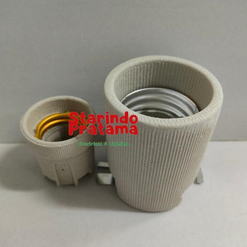 Jual FITTING KERAMIK LAMPU E27 E40 / PITING KERAMIK E27 E40 - E 40 - Jakarta Barat ...