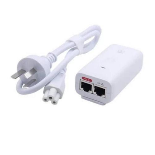 Jual UBIQUITI POE ADAPTER 48V 0.5A-WHITE UBNT POE 48 VOLT 0.5 AMPERE ...
