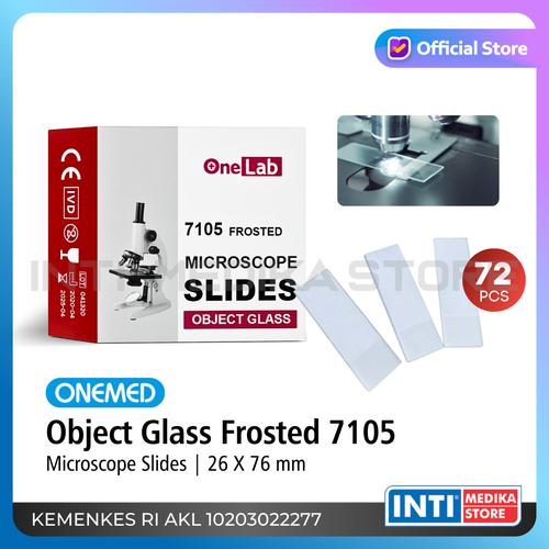 Jual ONELAB - Object Glass Frosted 7105 | Kaca Preparat Microscope ...