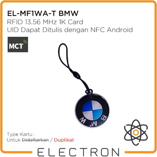 Jual EL-MF1WA-T BMW RFID 13.56MHz Clone UID Tag Keyfob duplikat Android ...