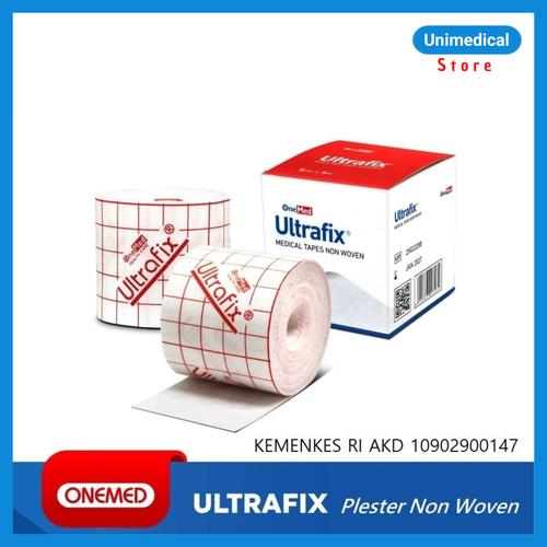 Jual Ultrafix Onemed Plester Non Woven Onemed Medical Tape, Pcs - Kota ...