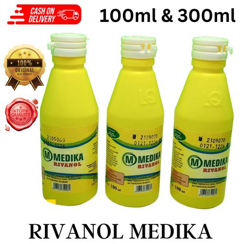 Jual Medika Rivanol 300ml / Cairan Antiseptic Pembersih Luka P3K Per ...
