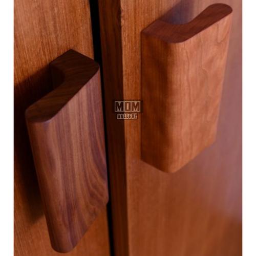 Jual Handle Pintu Kayu Jati Model Lengkung P01 / Handle Kayu Jati ...