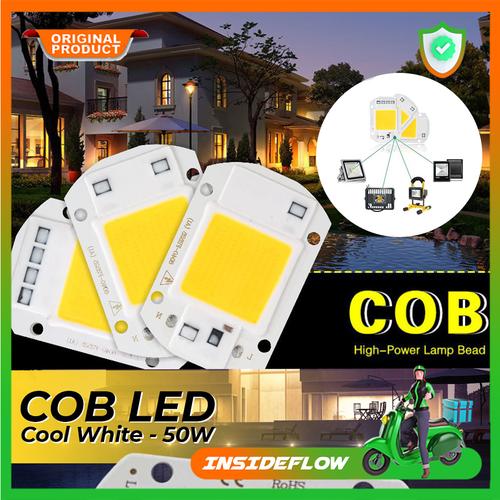 Jual Chip Lampu COB LED Floodlight Spotlight 220V 50W - Cool White ...