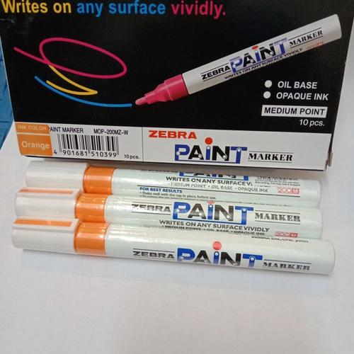 Jual Spidol paint marker zebra orange - Jakarta Barat - Dwijayamandiri ...